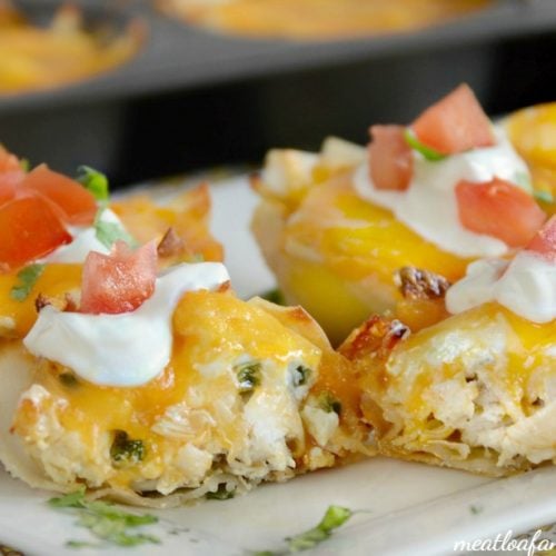 Pollo Fundido Cups - Meatloaf and Melodrama