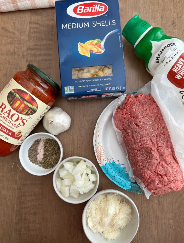 Creamy Shells and Beef - Meatloaf and Melodrama