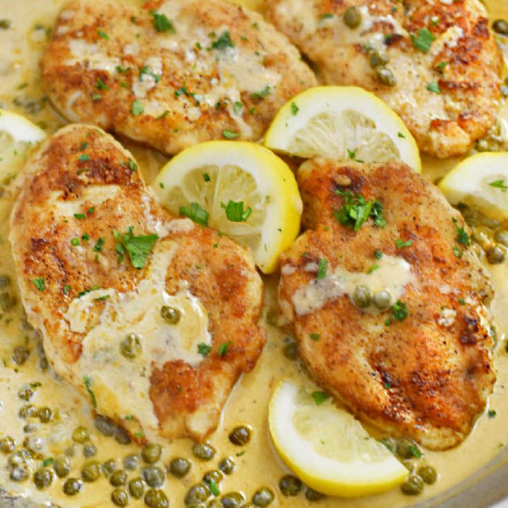 Lemon Chicken Piccata Recipe - Meatloaf and Melodrama