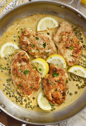 Lemon Chicken Piccata Recipe - Meatloaf and Melodrama