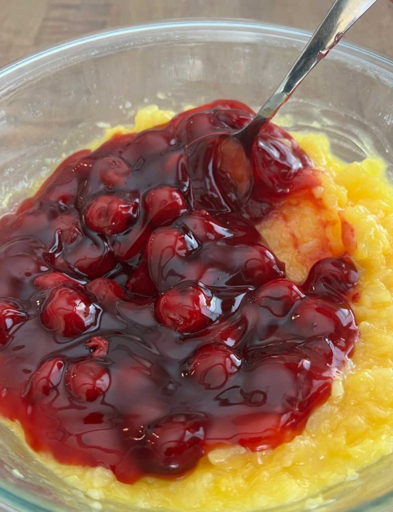 Cherry Fluff Recipe (Dessert Salad) - Meatloaf and Melodrama
