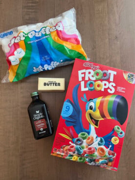 Fruit Loop Bars Recipe (Cereal Treats) - Meatloaf and Melodrama