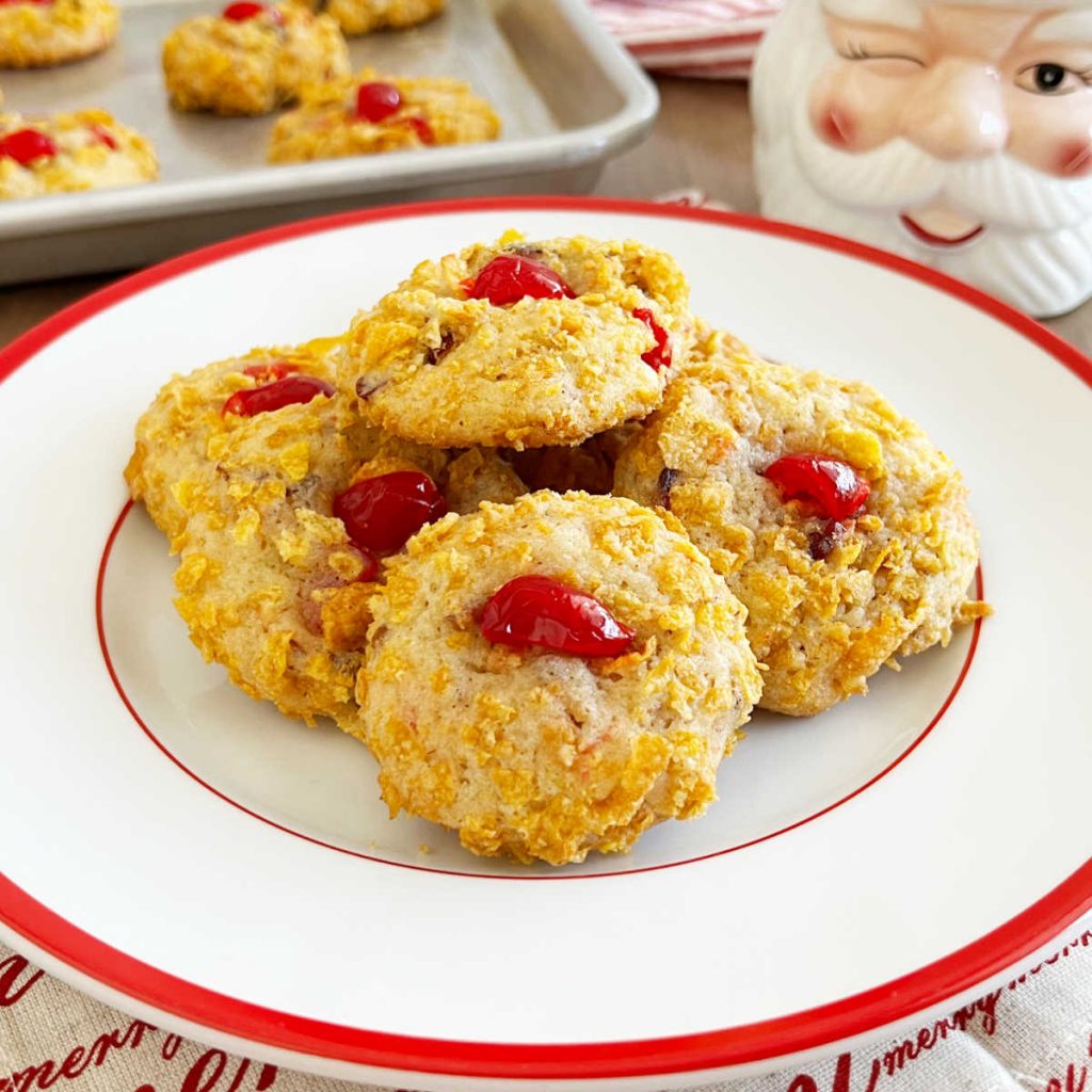 Grandma's Cherry Wink Cookies Recipe (Cherry Winks) - Meatloaf and ...