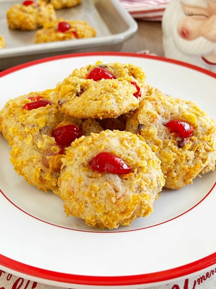 Grandma's Cherry Wink Cookies Recipe (Cherry Winks) - Meatloaf and ...