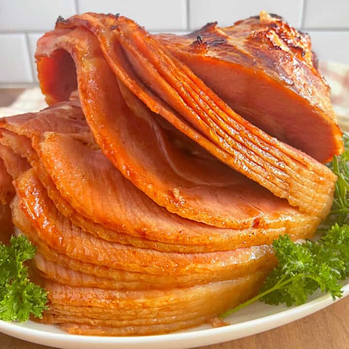 Easy Baked Ham with Dr Pepper Glaze - Meatloaf and Melodrama