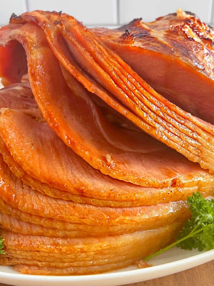 Easy Baked Ham with Dr Pepper Glaze - Meatloaf and Melodrama