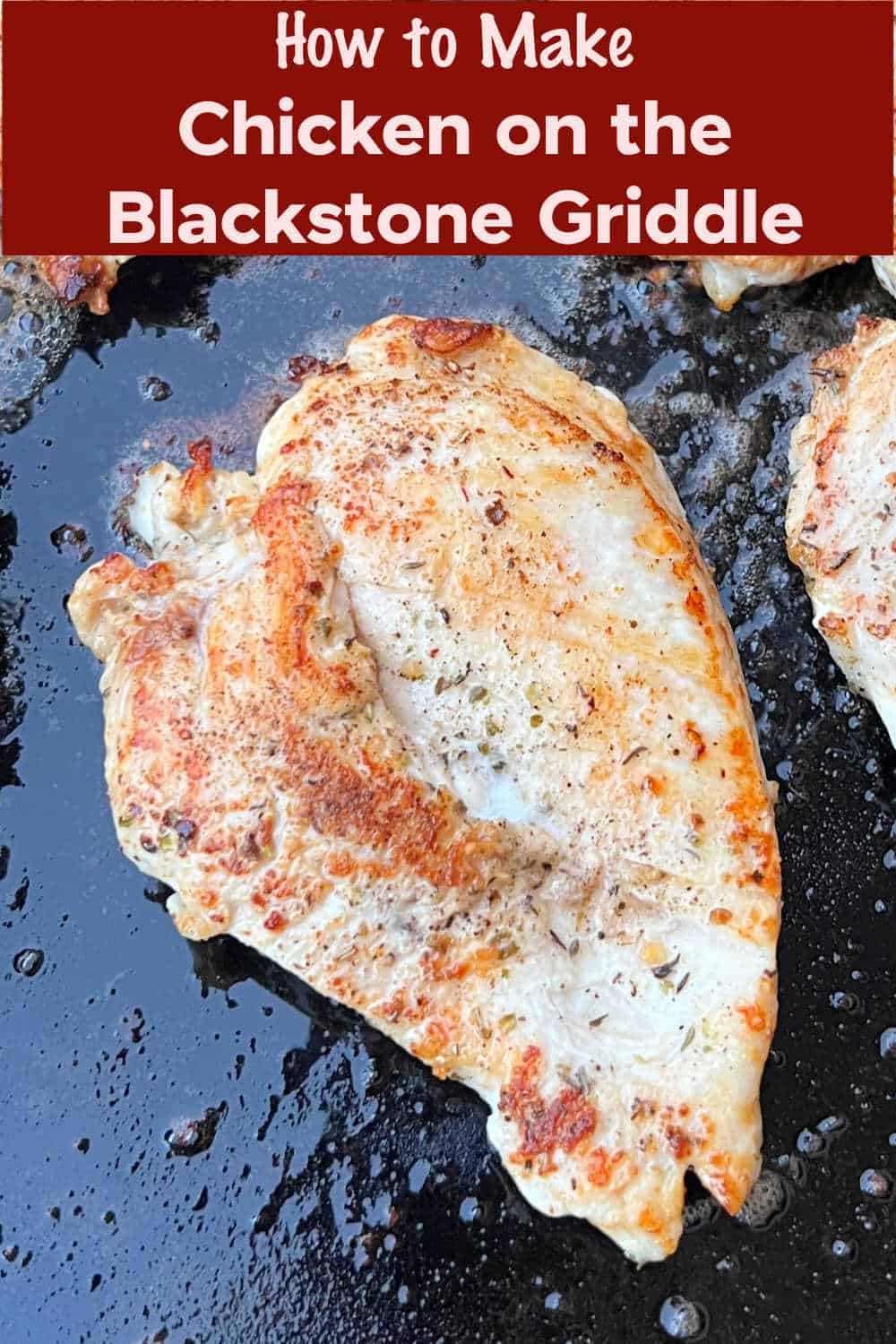 Blackstone Chicken (Easy Griddle Recipe) - Meatloaf and Melodrama