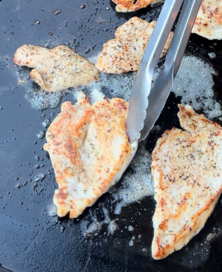 Blackstone Chicken (Easy Griddle Recipe) - Meatloaf and Melodrama