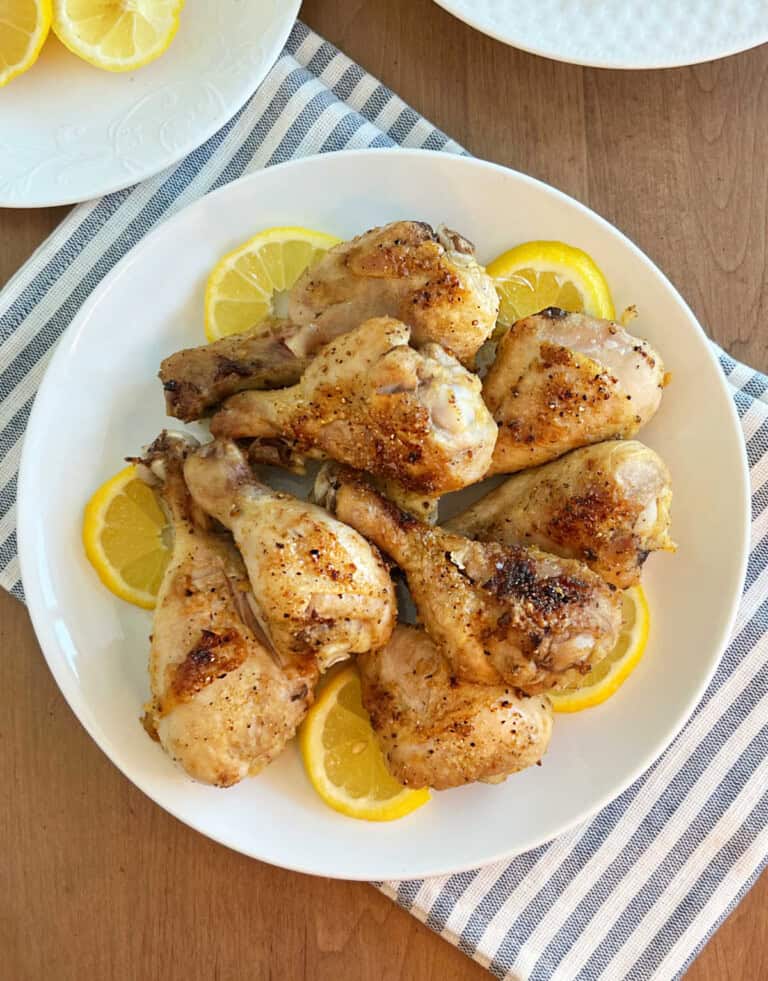 Easy Baked Chicken Legs with Lemon Pepper Seasoning - Meatloaf and ...