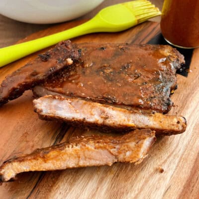 How to Smoke Ribs in Electric Smoker (3-2-1 method) - Meatloaf and ...