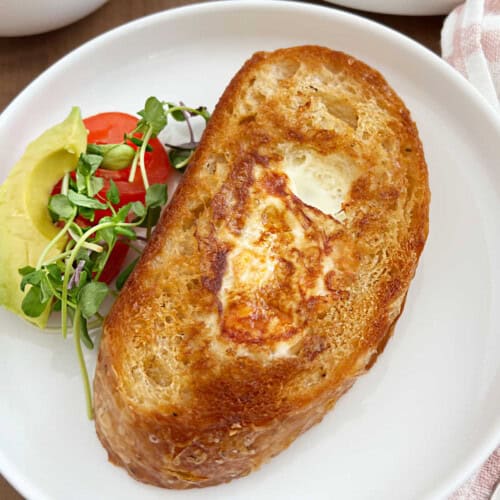 Egg in a Hole (Easy Breakfast Recipe) - Meatloaf and Melodrama