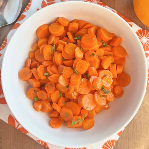 Orange Ginger Glazed Carrots - Meatloaf and Melodrama