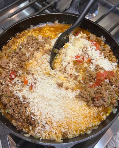 Taco Rice (Easy One Pan Dinner Recipe) - Meatloaf and Melodrama