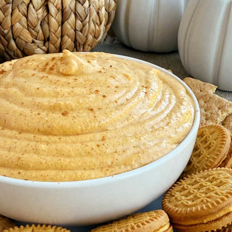 Easy Pumpkin Cream Cheese Dip (Cheesecake Dip) - Meatloaf and Melodrama