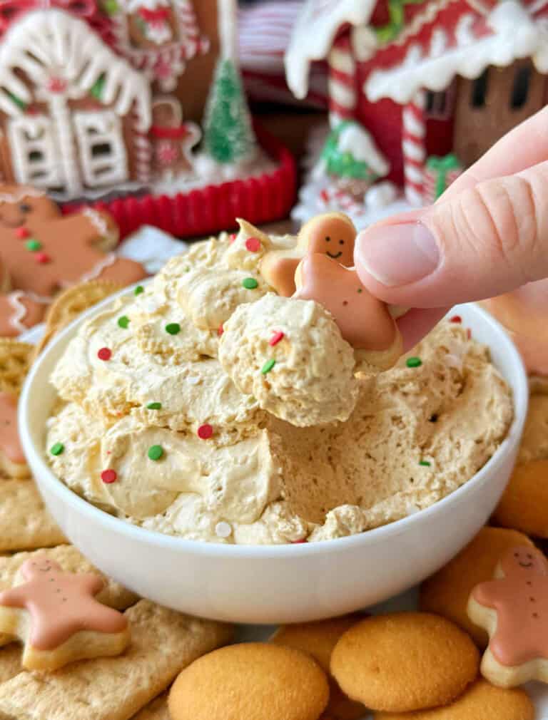 Gingerbread Dip (The Perfect Holiday Treat) - Meatloaf and Melodrama