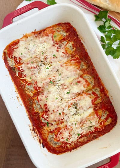 Easy Manicotti Recipe with Beef and Cheese - Meatloaf and Melodrama