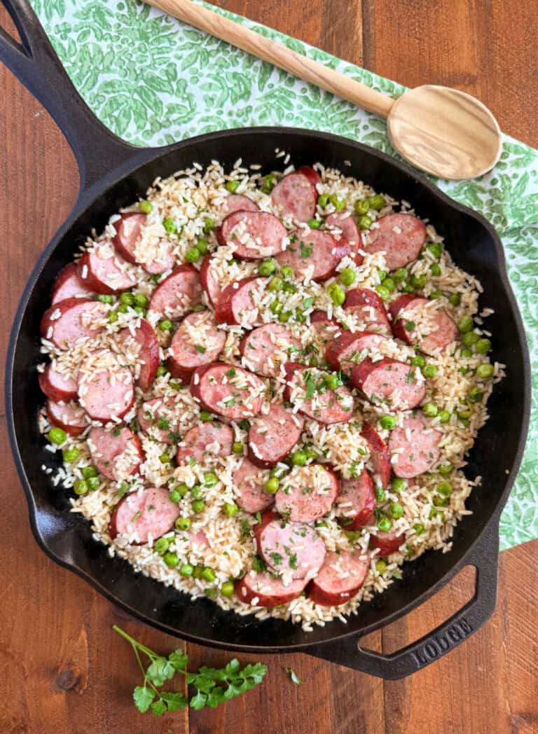 Kielbasa and Rice Skillet - Meatloaf and Melodrama