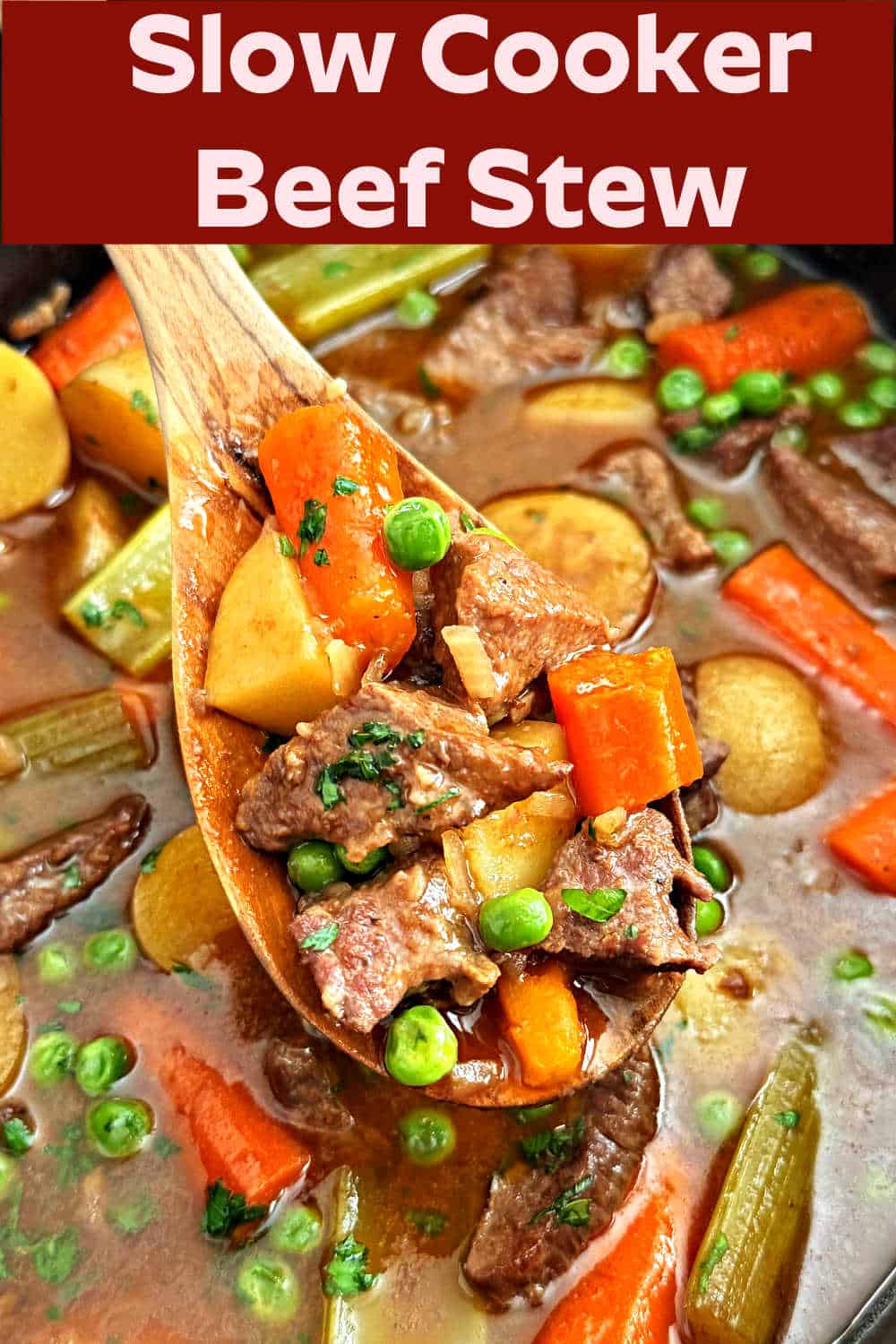 Slow Cooker Beef Stew with Onion Soup Mix - Meatloaf and Melodrama