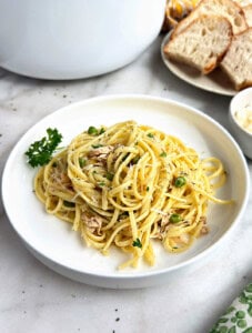 The Easiest Tuna Pasta Recipe with Canned Tuna - Meatloaf and Melodrama