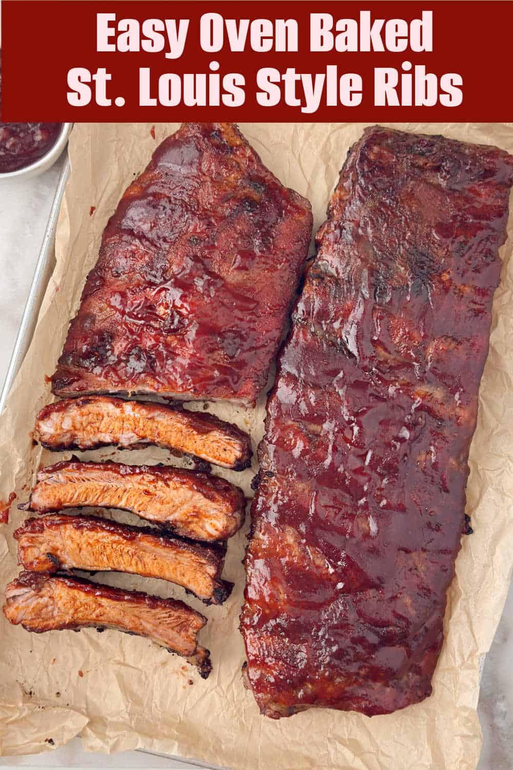 Easy Oven Baked St. Louis Ribs Recipe - Meatloaf and Melodrama